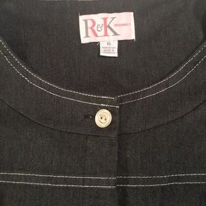 r&k originals | Jackets & Coats | Rk Originals Lightweight Denim Dress ...
